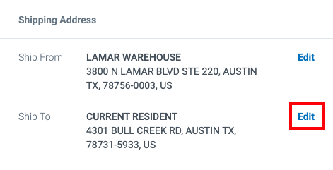 Change an Order's Ship To Address – PayPal Shipping Center Help